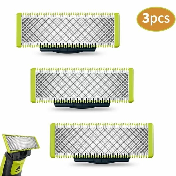 3PC Philips Oneblade Сменное лезвие для Philips Oneblade QP210 QP220 QP230 QP2520 QP2530 QP2527 QP2533