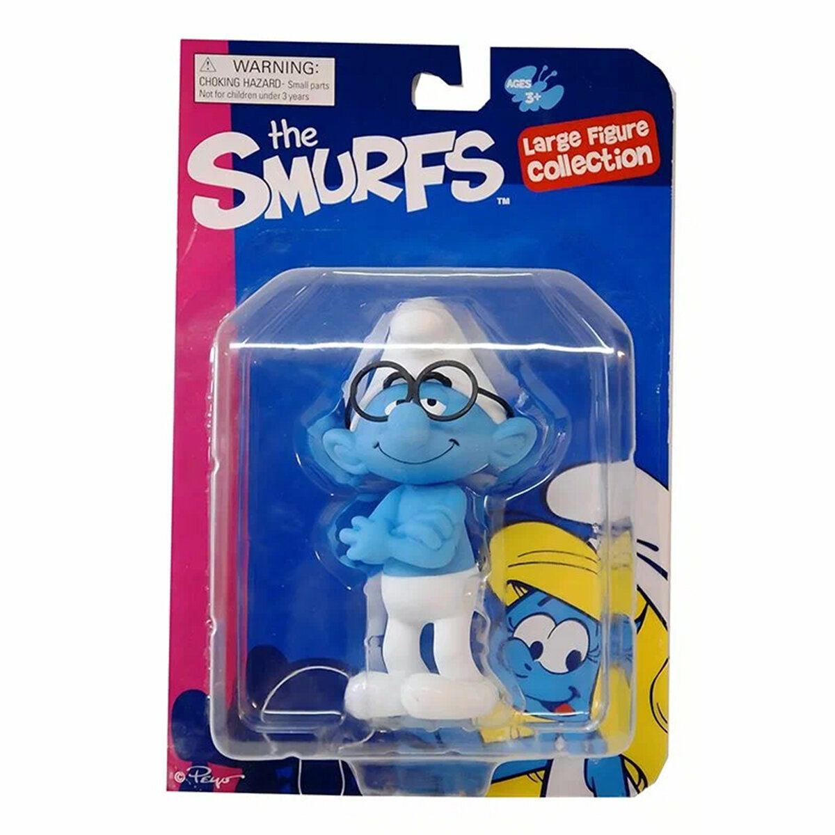 Goldie The Smurfs Large Figure Collection Brainy/ Детские Классические Коллекционные Игрушки С Героями Мультфильмов