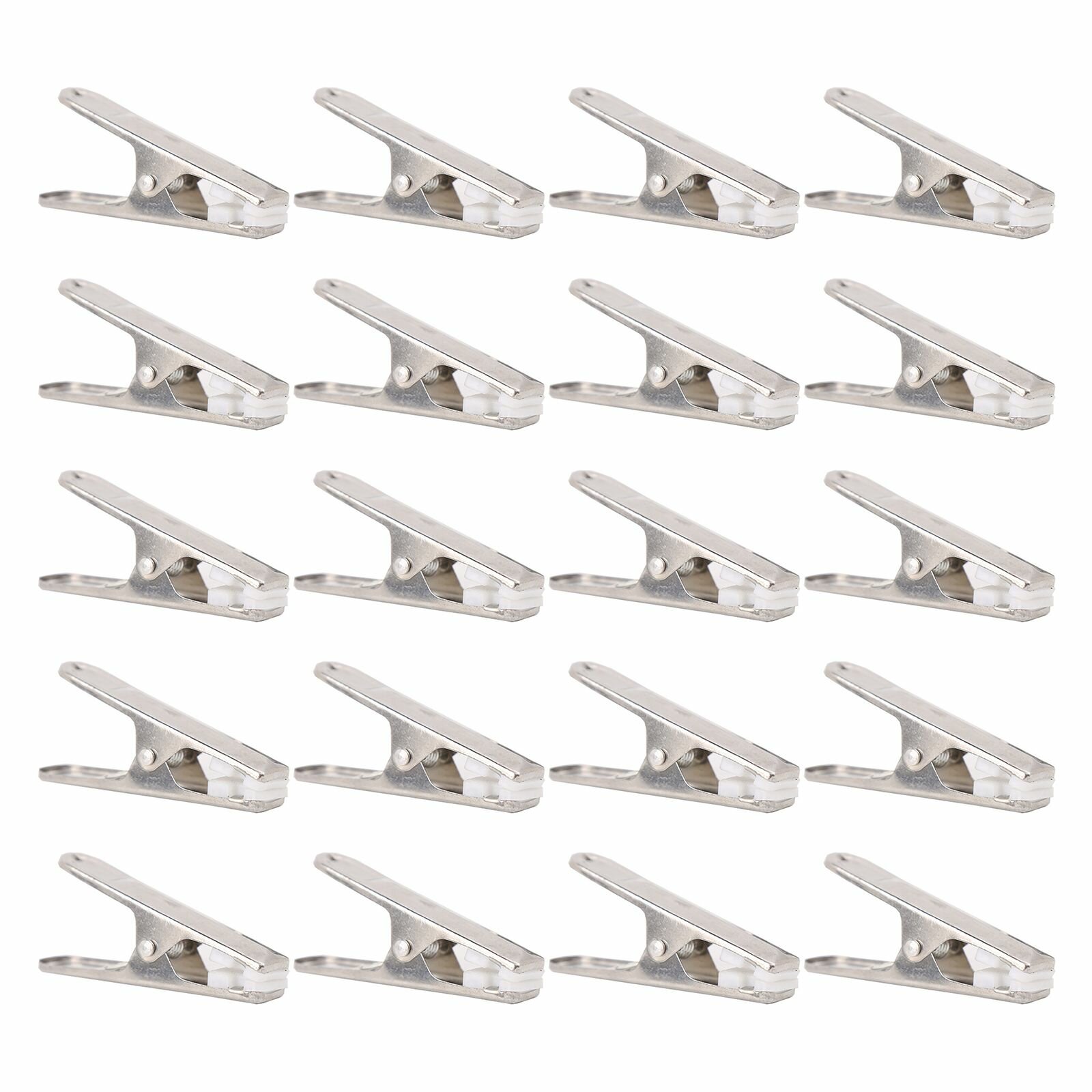 Прищепки для белья, Упаковка из 20 штук, новая прищепка из нержавеющей стали, многофункциональный зажим