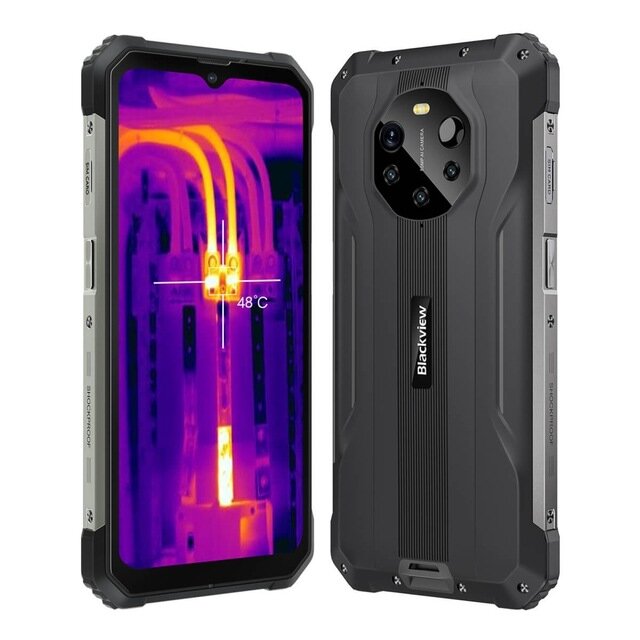 Смартфон Blackview BL8800 Pro EU 8/128 ГБ, черный Rugged Phone