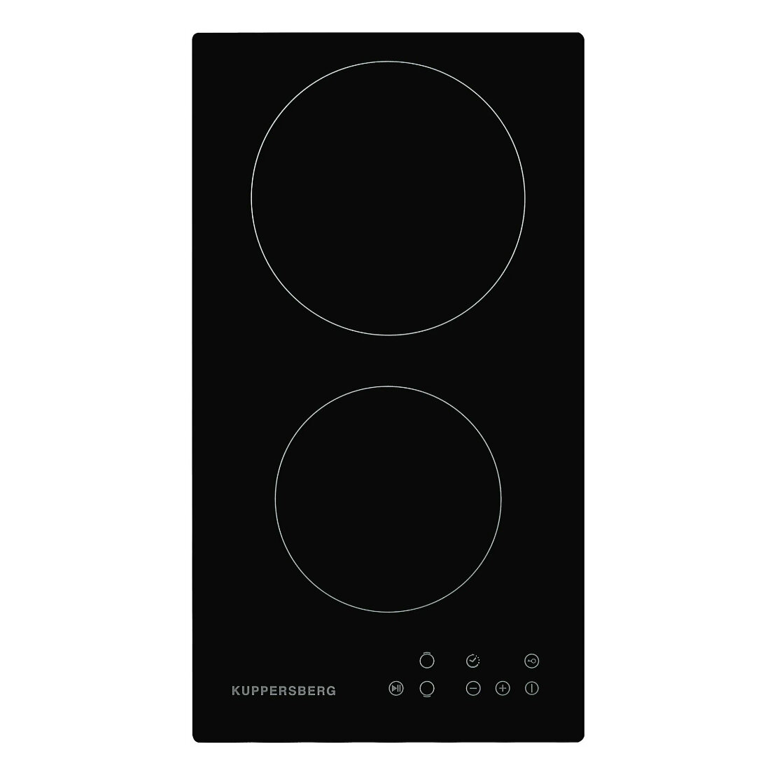 Встраиваемая варочная панель Kuppersberg ECO 301, стеклокерамика, 9 ровней нагрева, черный