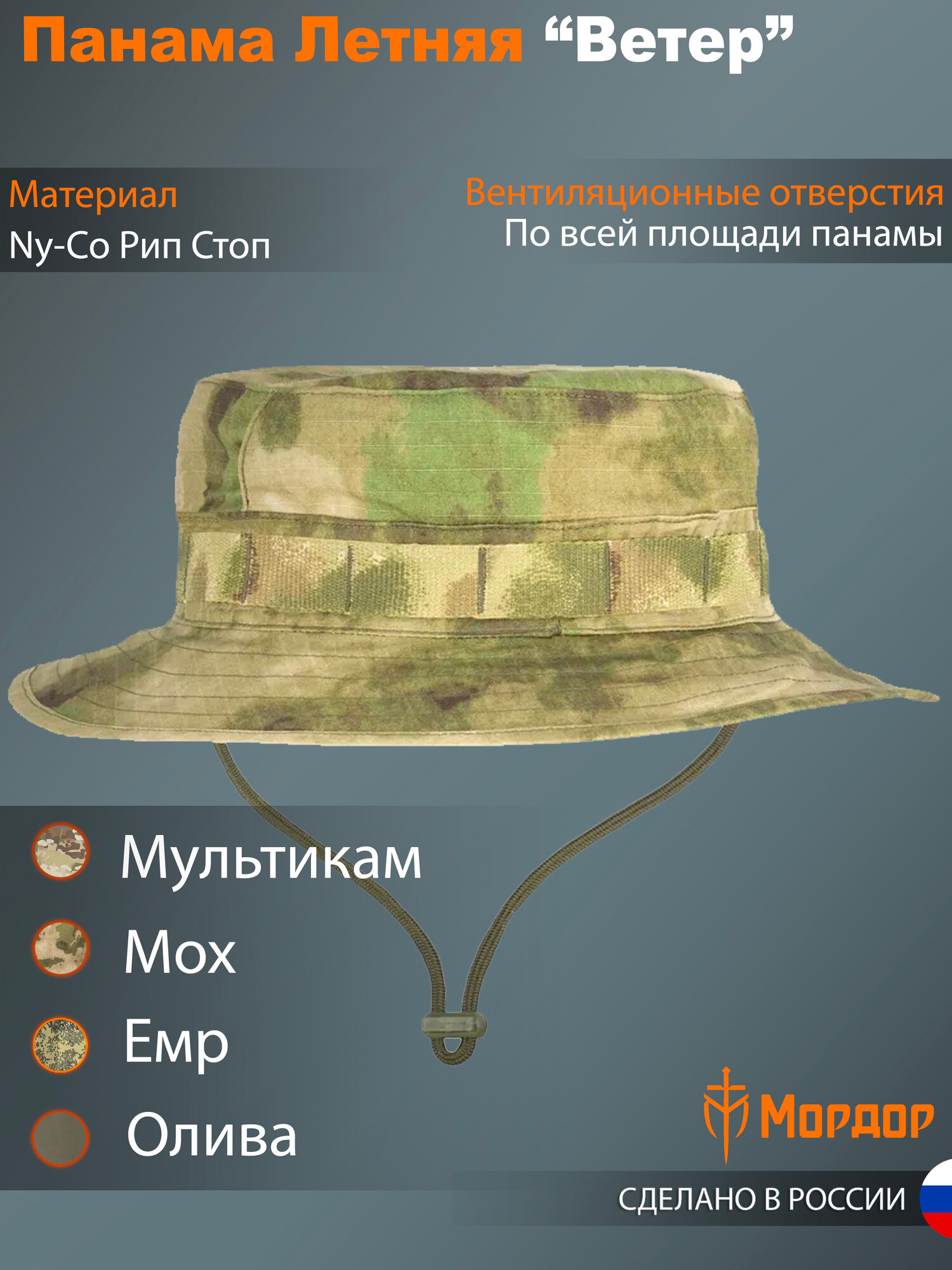 Панама Базовая коллекция для взрослых и детей