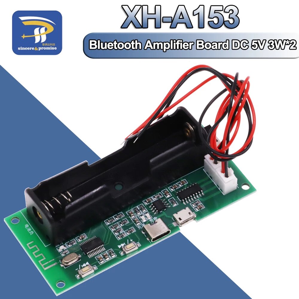 Bluetooth-усилитель Sincere&Promise PAM8403 5В 3Вт*2 2.0 канала
