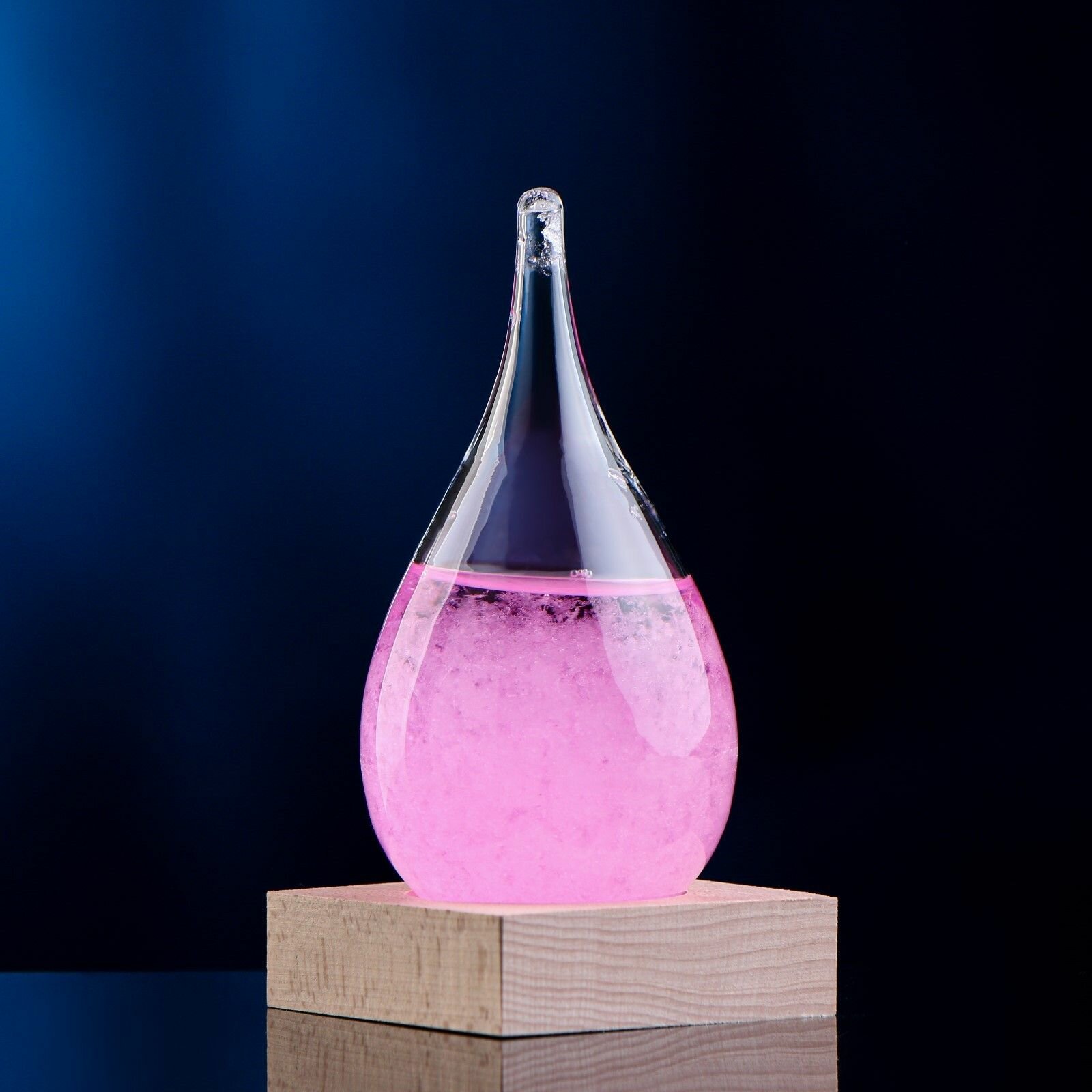 Штормгласс AUV "Капля", химический барометр, 12x6 см, прозрачный