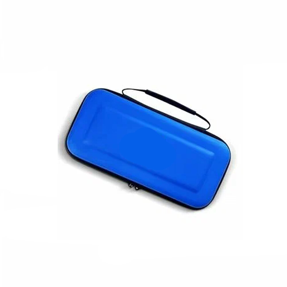 Защитный чехол OLED, с логотипом, для Nintendo Switch, синий, силикон