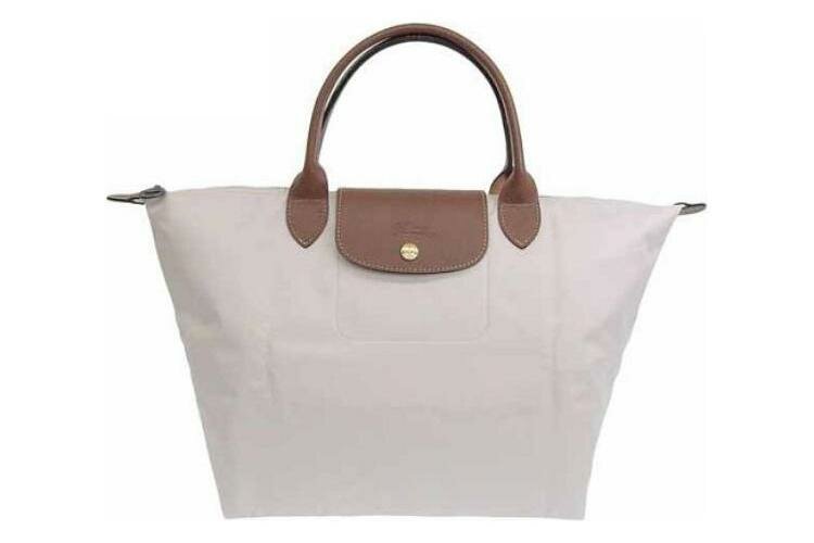 Сумка LONGCHAMP Le Pliage Canvas With Leather Dumpling Bag