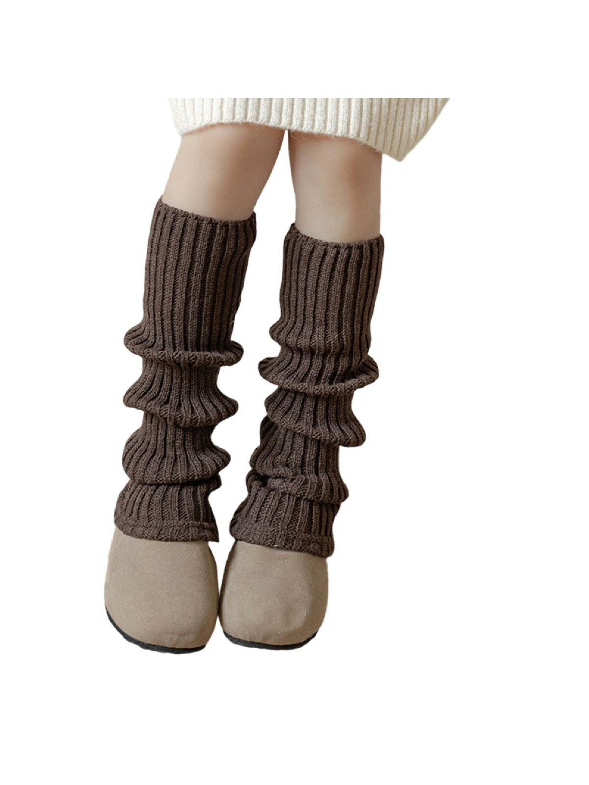 1 пара детских гетр-рукавов для вязания носков для школы и активного отдыха