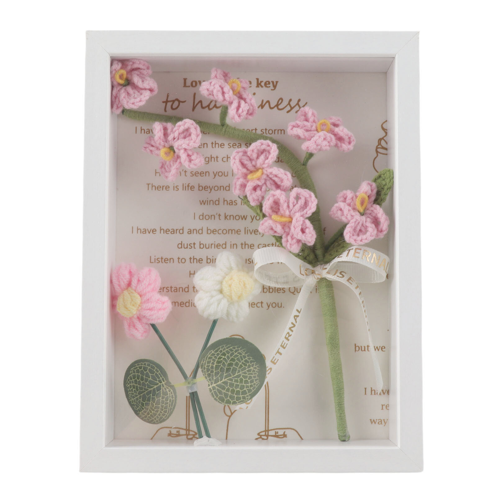 Крючковая цветочная фоторама