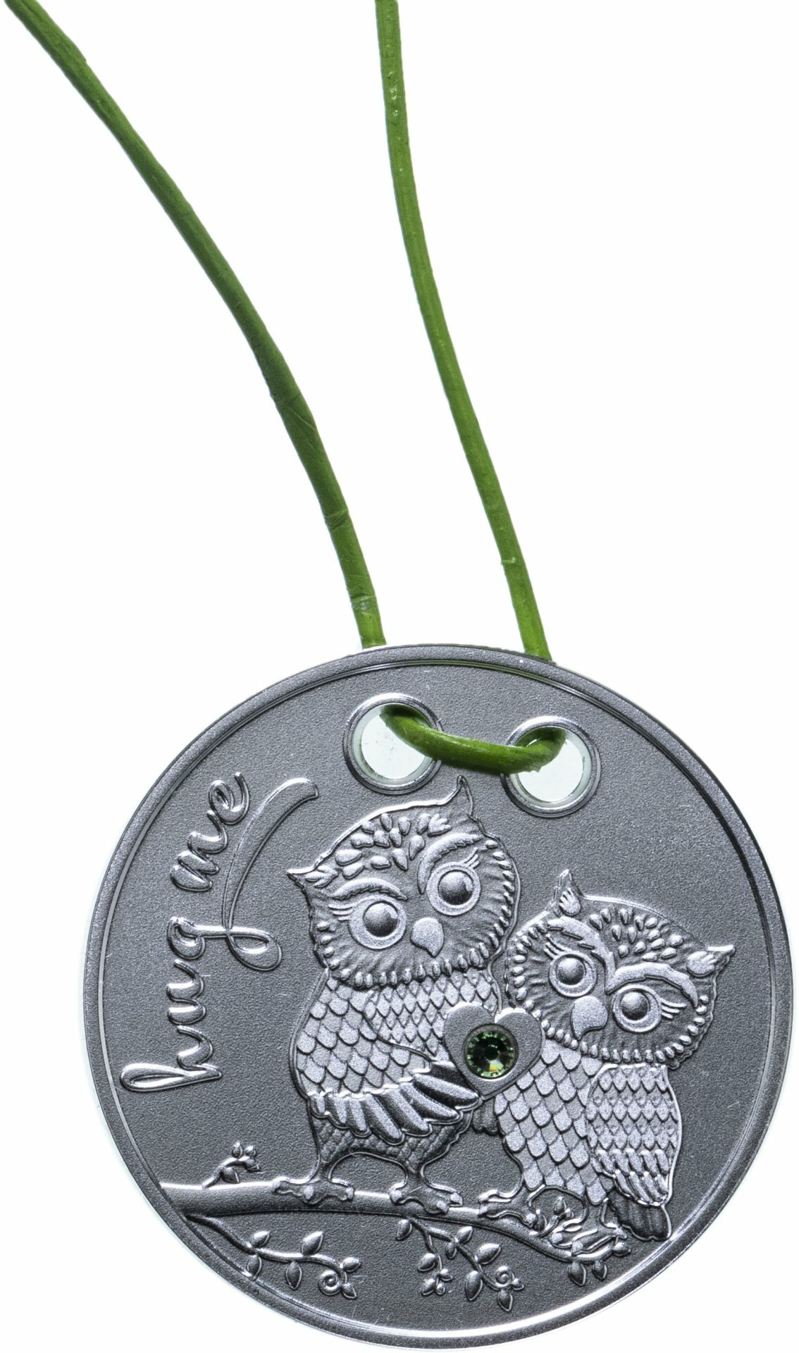 Камерун 500 франков 2023 "Обними меня Сова" в футляре, с сертификатом, Серебро 925, в сохранности UNC