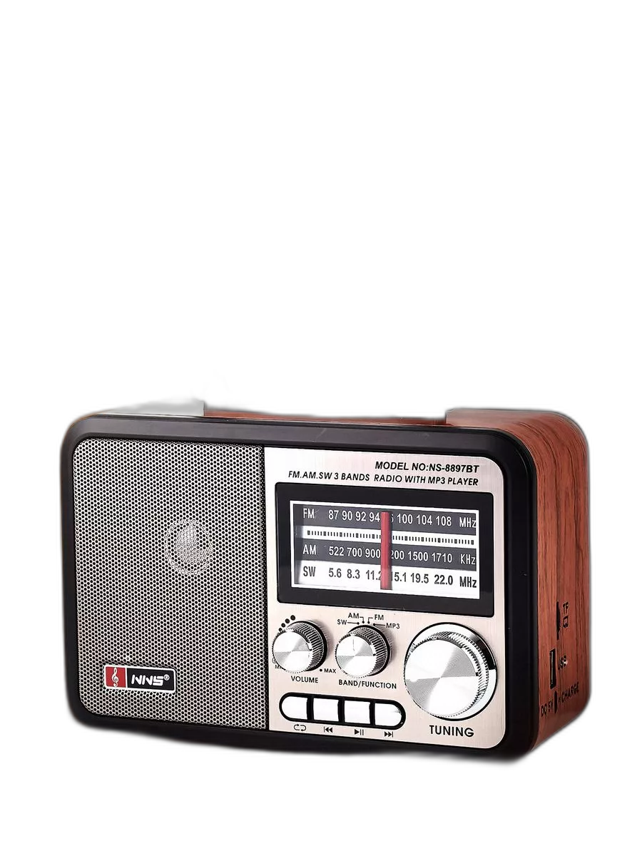 Радиоприемник ретро от сети и батареек