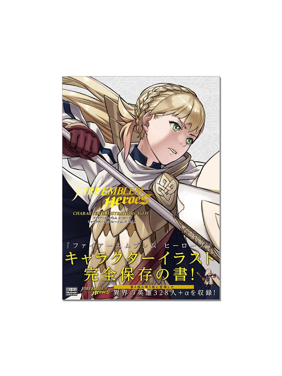 Артбук «Fire Emblem Heroes Vol.2» — 480 стр, иллюстрации героев Саг IV–V, японское издание