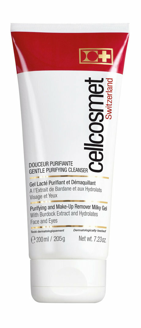 Cellcosmet Cellmen Gentle Purifying Cleanser Purifying And Make-Up Remover Milky Gel Очищающий гель для комбинированной и жирной кожи лица | 200 мл 200мл