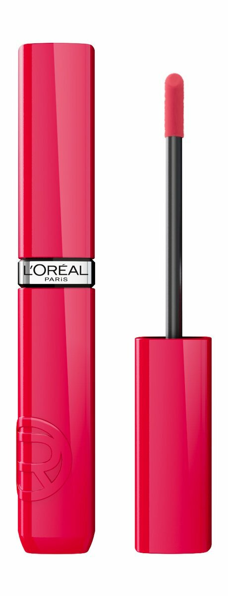 L'oreal Infaillible Laque Resistance Liquid Lipstick Жидкая губная помада c глянцевым финишем | 250 Pink Oulala 50мл