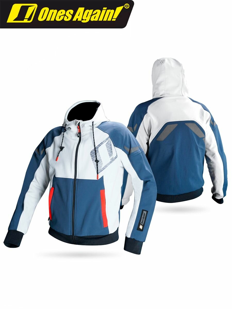 Мотокуртка Ones Again SJ04 / Куртка с защитными вставками и флисовой подкладкой