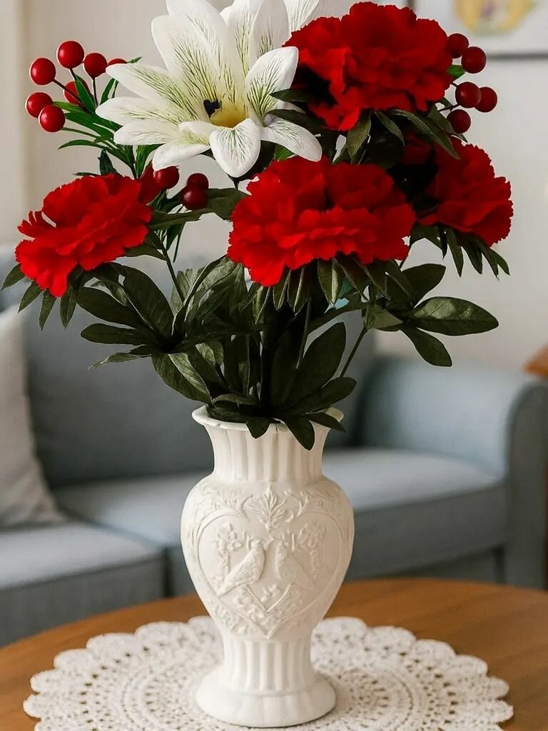 Искусственные цветы растения декор