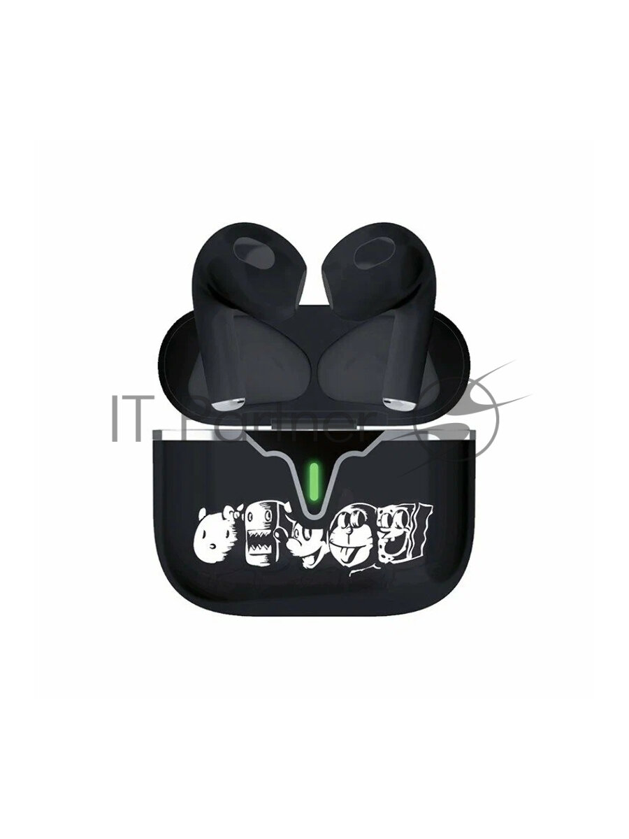 Гарнитура QUMO TWS LiFE \Avengers\ ВТ 0101 черный