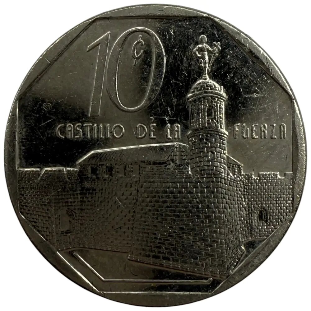 Куба 10 сентаво 1994 г.