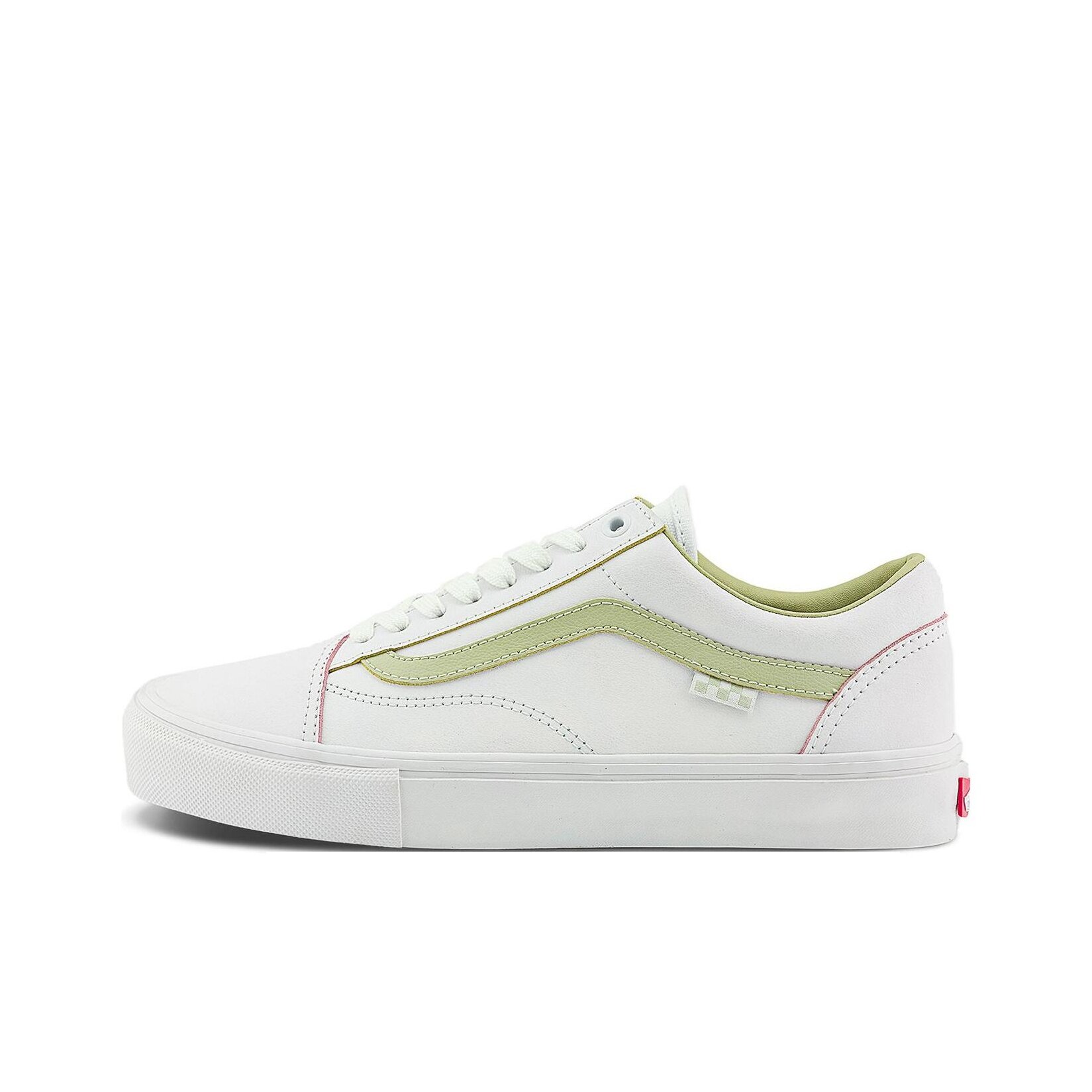 Кроссовки VANS Old Skool, размер EU 39 стопа (25CM), белый, — фото 1