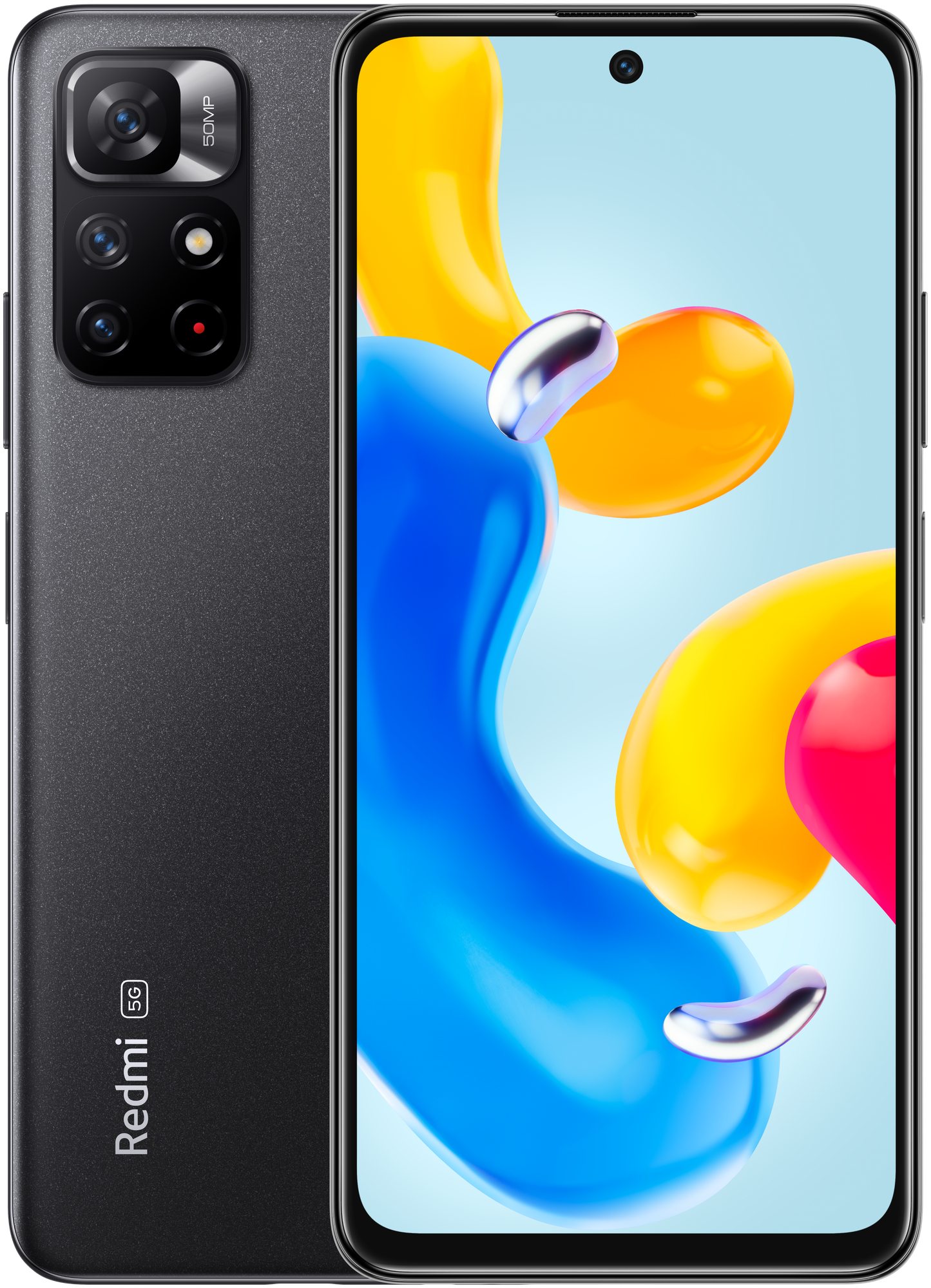 Смартфон Xiaomi Redmi Note 11S 5G 6/128 ГБ Global, полуночный черный