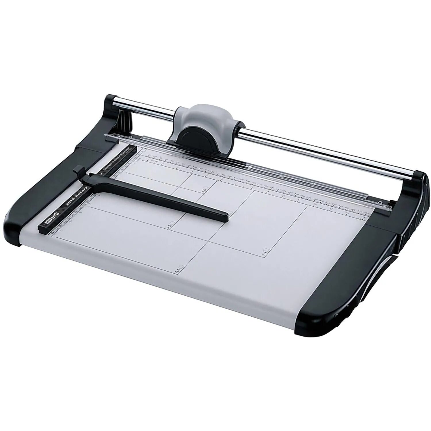 Резак для бумаги Kw-Trio 3018 A4.15л,360мм, автоприжим, дисковый