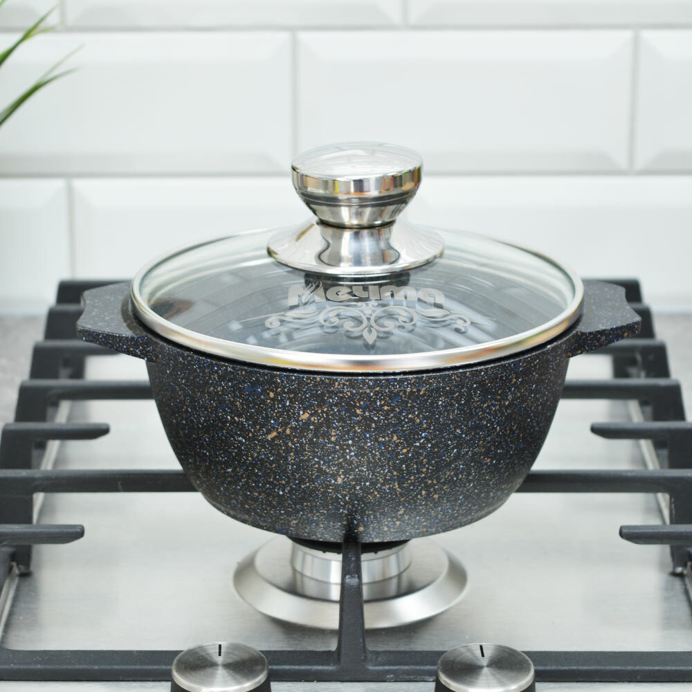 Кастрюля 1л Гранит star