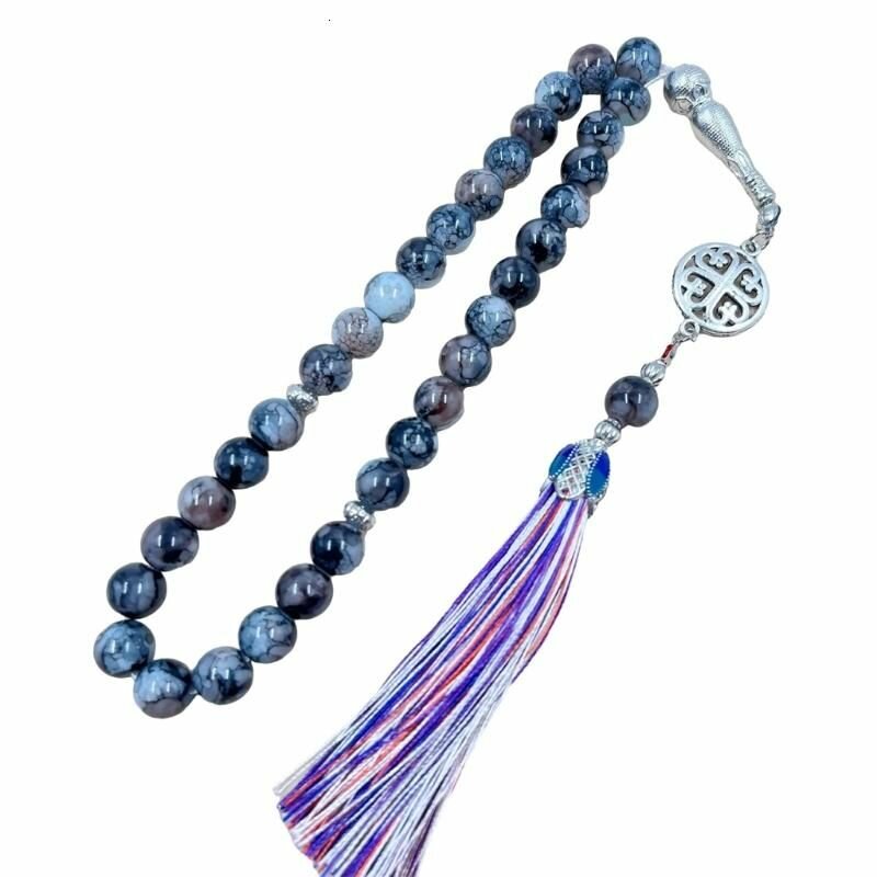 Религиозные молитвенные бусинки браслет исламский, Цвет № 5