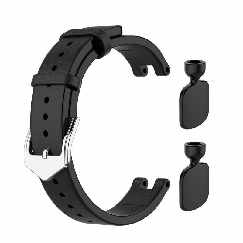 Кожаный Ремешок Garmin LilY-Черный