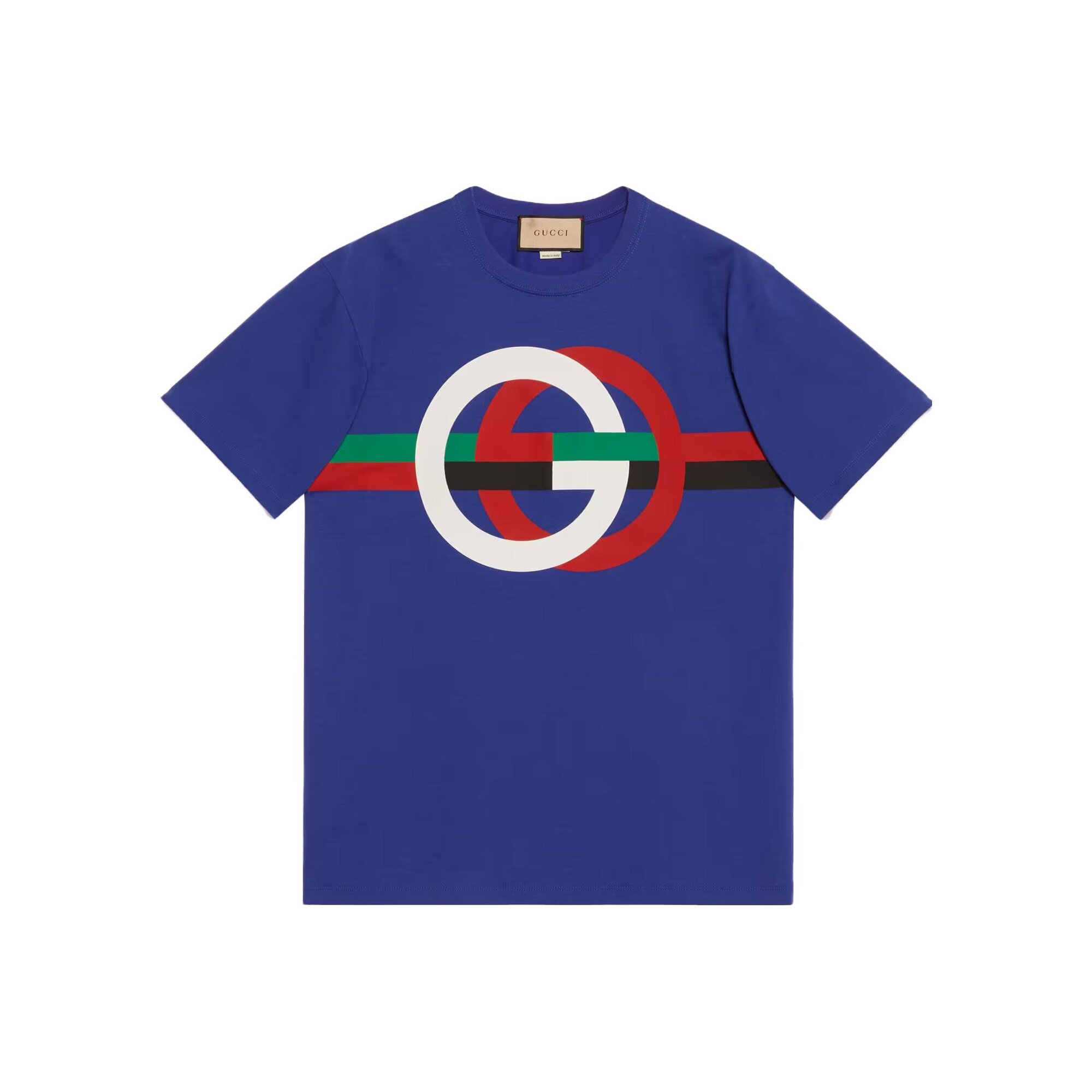 Майка GUCCI, размер М, cиний — фото 1