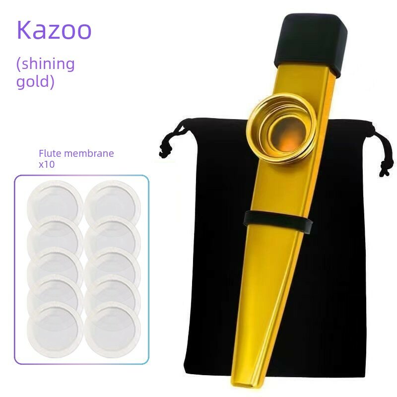 Детский свисток Kazoo, музыкальная игрушка, гармошка для начинающих, игра в начальный уровень, саксофон, тренировка