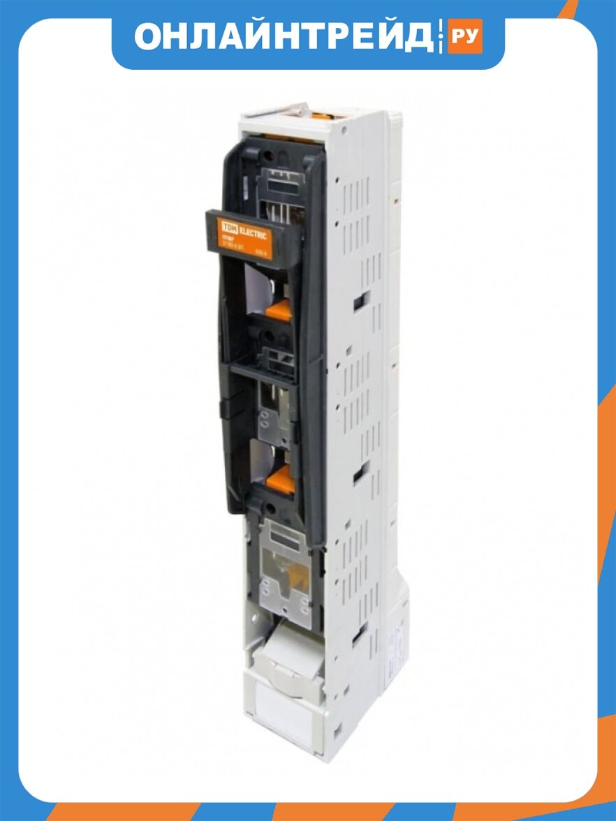 Выключатель-разъединитель Tdm Electric планочный с функцией защиты одна рукоятка, ппвр 2/185-6 3П 400A, SQ0726-0112