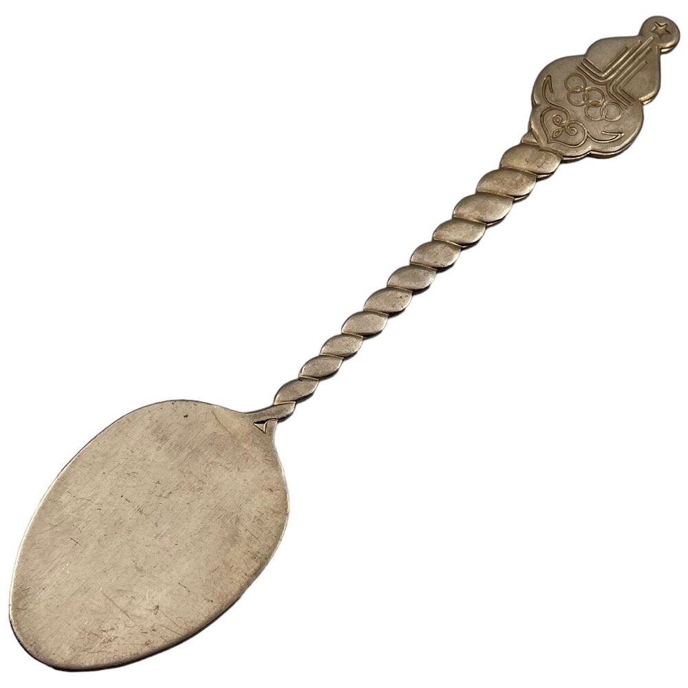 Лопатка для паштета "Олимпиада", металл, 1979-1980 гг, СССР