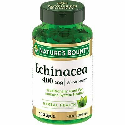 Нэйчес Баунти Натуральная эхинацея, капсулы 400 мг, 100 шт.