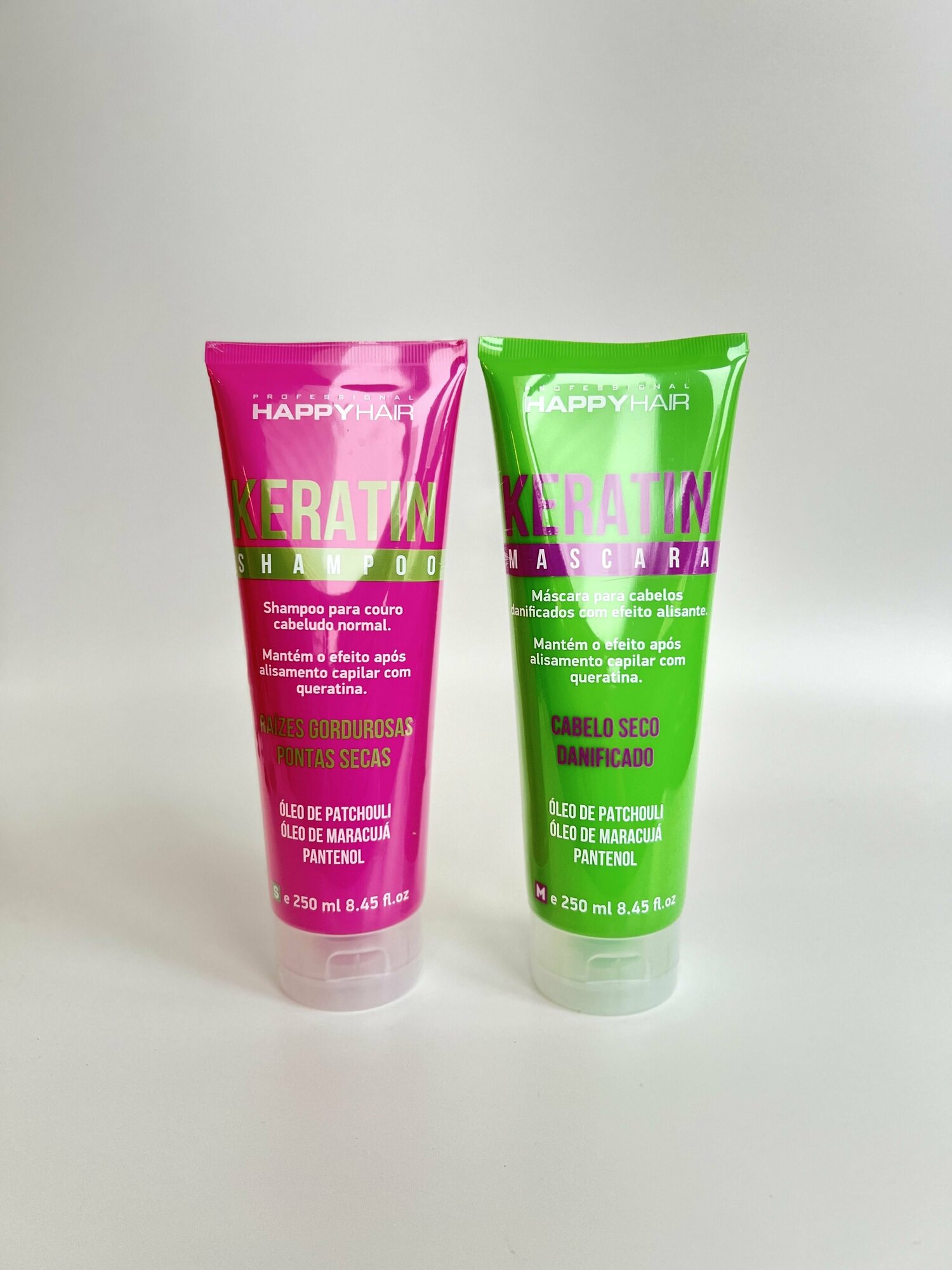 Набор Шампунь + Маска Happy Hair Keratin 250/250 мл