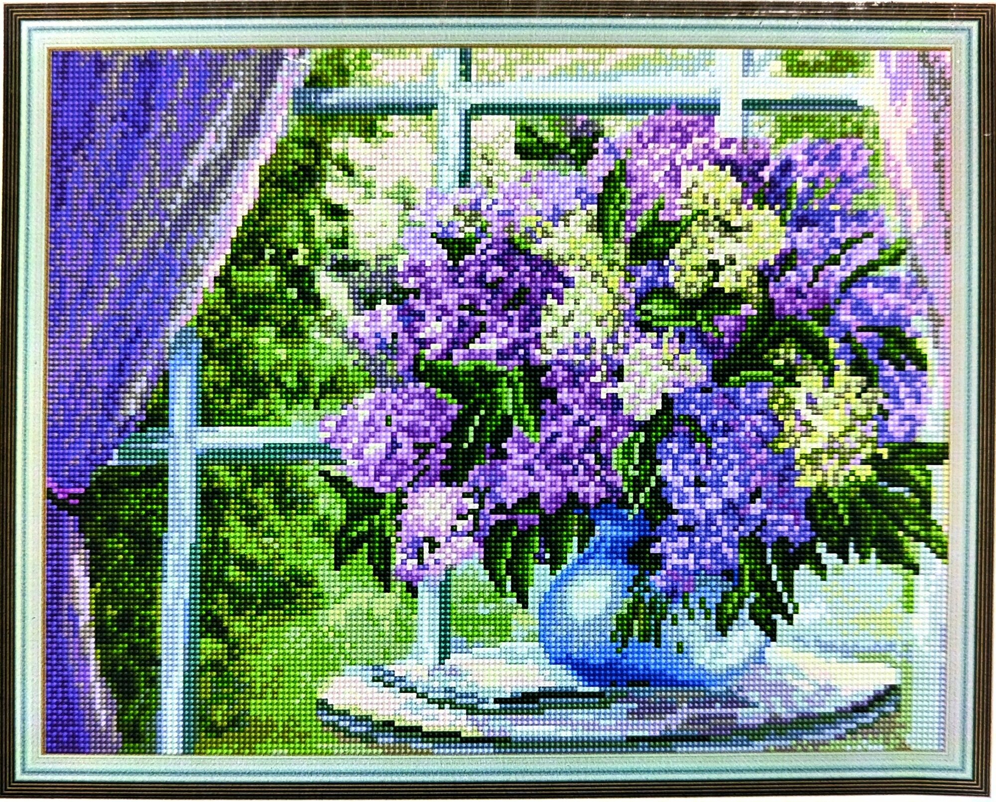 Алмазная мозаика Paintboy "Натюрморт", 40х50 см, 34 цвета, акриловые стразы