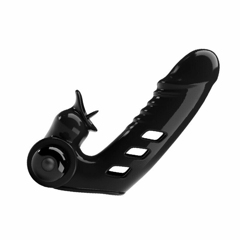 Вибронасадка на палец стимулирующая Baile«Corbin» 10 режимов