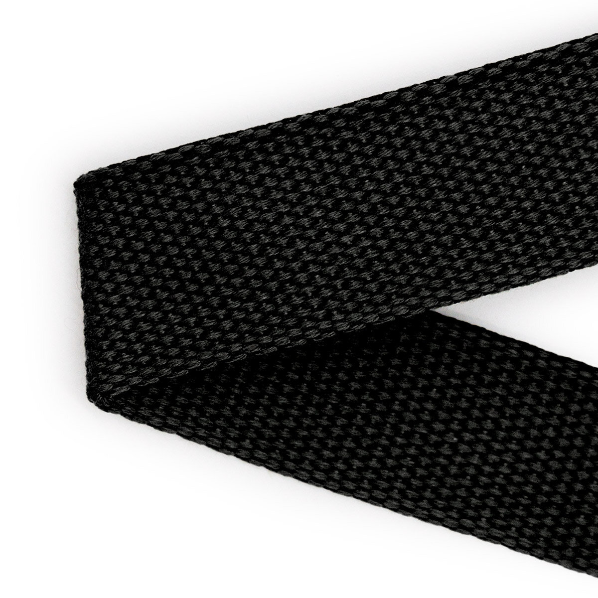 Стропа ременная 28 гр/м (49% хлопок, 28% полиэстер, 23% полипропилен), 30мм*25м, 4130 (черный)