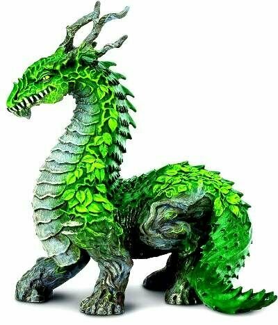 Картина по номерам холст на подрамнике 20х30см "Зелёный дракон" Сложность 3