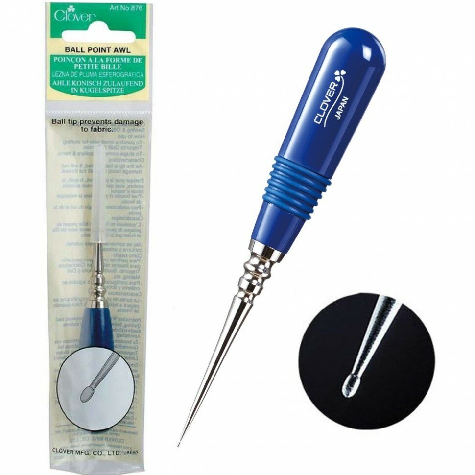 Clover 876 Шило с круглым острием