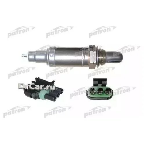 Лямбда-зонд BOSCH THIMBLE TYPE (3-пров) OPEL: VECTRA A 2.0I/2.5I 88- / VECTRA B 2.5I 95- / SINTRA 2.2I 96- / ASTRA F 2.0I 91- Patron POS075