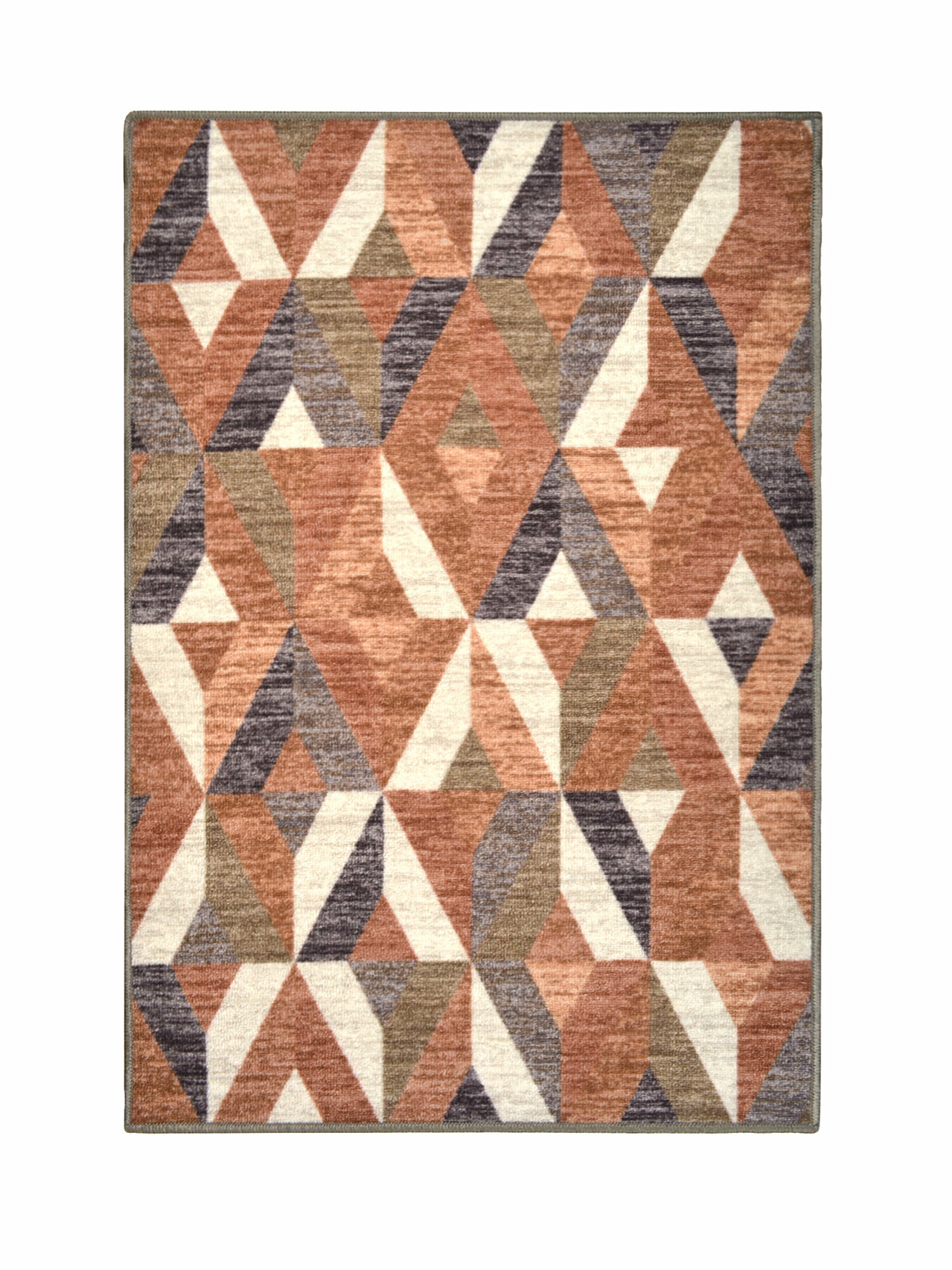 Коврик для ванной туалет, Нью Соса, 57х90, 148651-84096, коричневый
