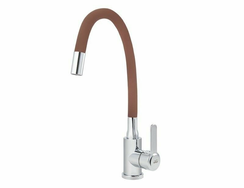 Смеситель для кухни VIKO V-4439 коричневый
