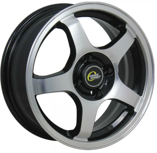 Диски легковые литые 6.0*15 4*98 et40 h58.6 Cross Street CR-14 BKF(цвет)