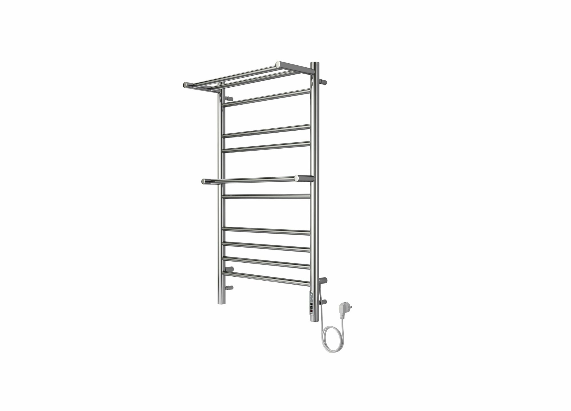 Полотенцесушитель электрический Aquatek Альфа, П10 500x900, хром AQ EL RRP1090CH