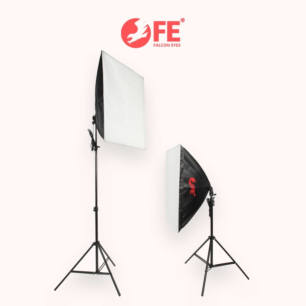 Комплект постоянного света Falcon Eyes KeyLight SB5070, 90 светодиодов, 1100Лм, CRI 98, 5500K, черный