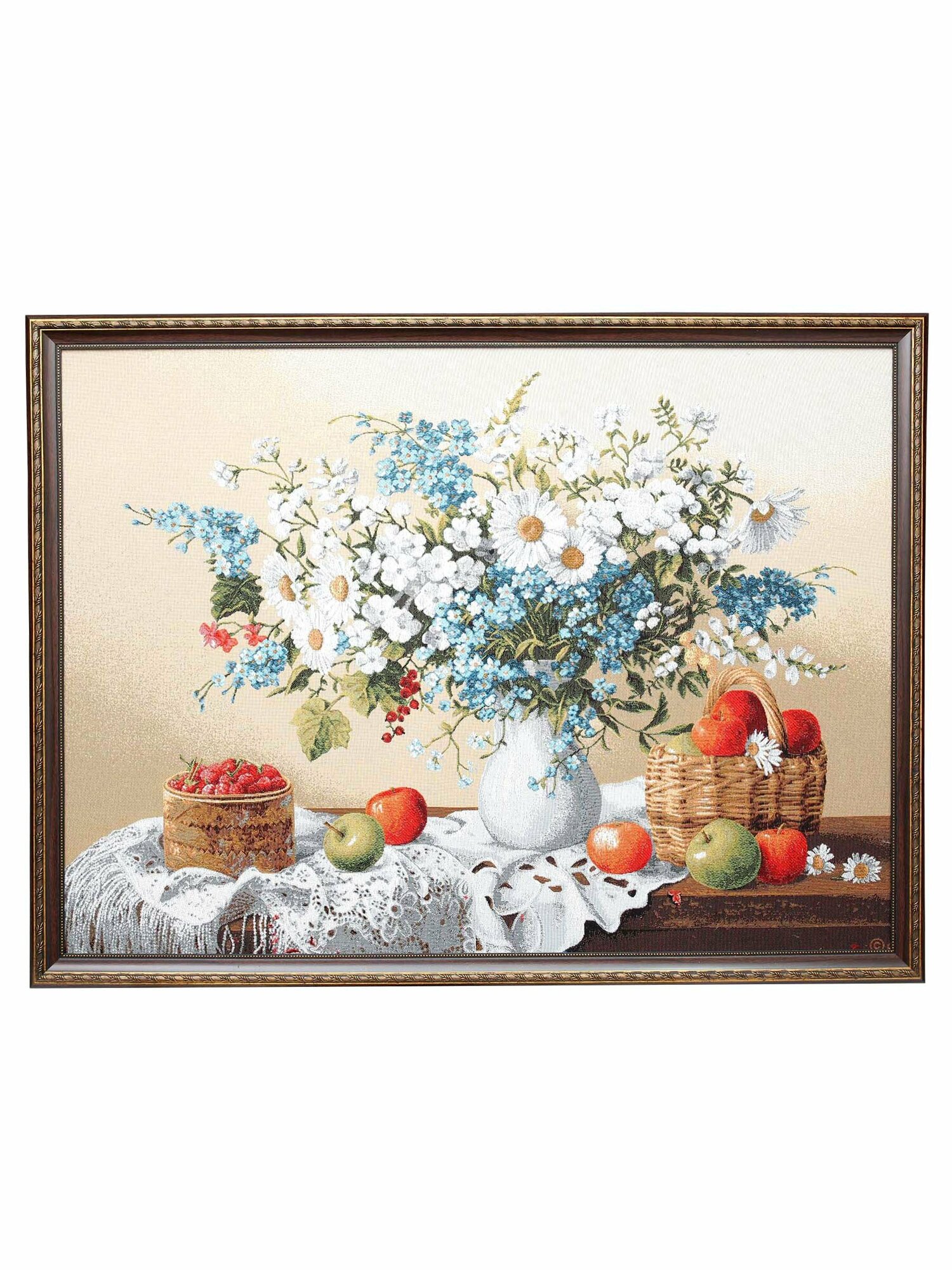 Картина интерьерная на стену Магазин гобеленов "Кружево" 52*72 гобелен