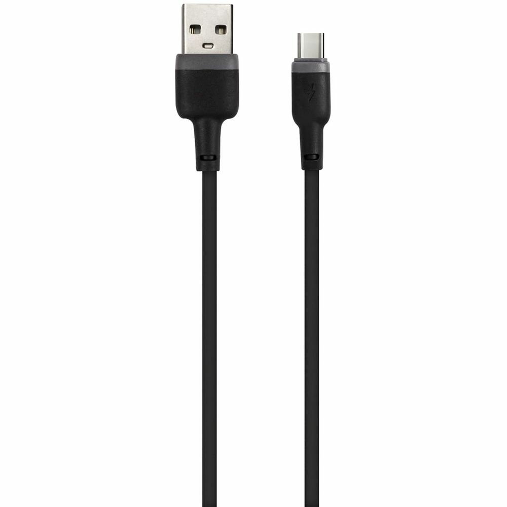 Кабель Red Line Touch USB to USB-C 1m 3A Black