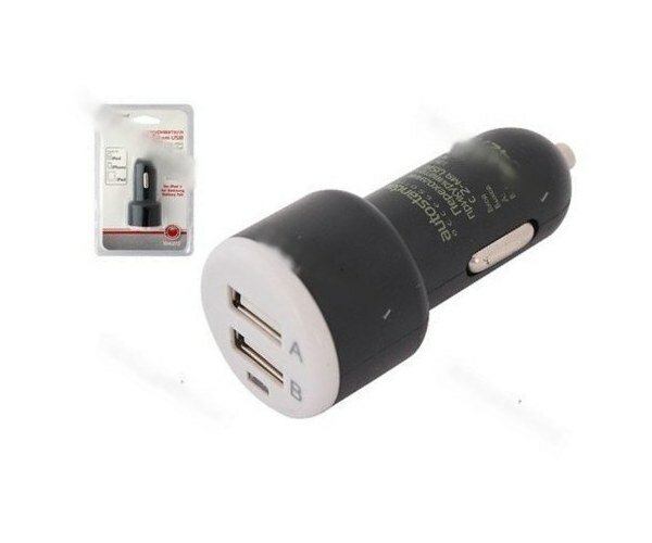 Разветвитель Autostandard 104272, с индикатором, 2 USB, 12-24В