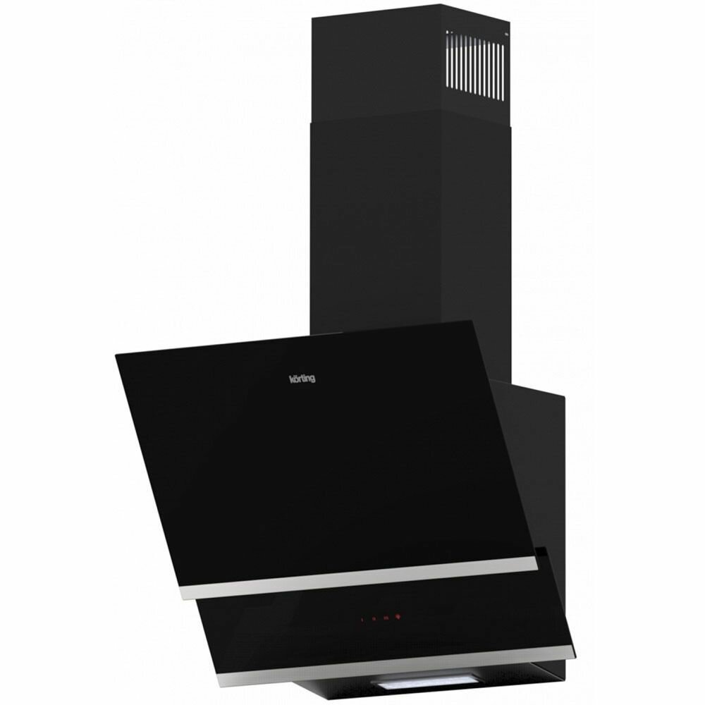 Вытяжка наклонная KORTING KHC 65070 GN, официальная гарантия