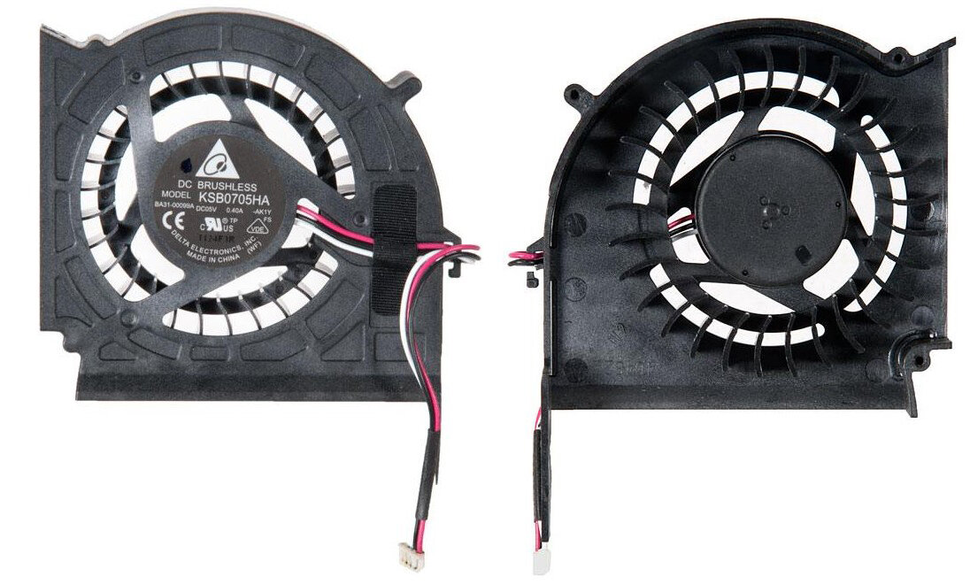 Вентилятор (кулер) для Samsung KSB0705HA -AK1Y (4-pin,3 cable)