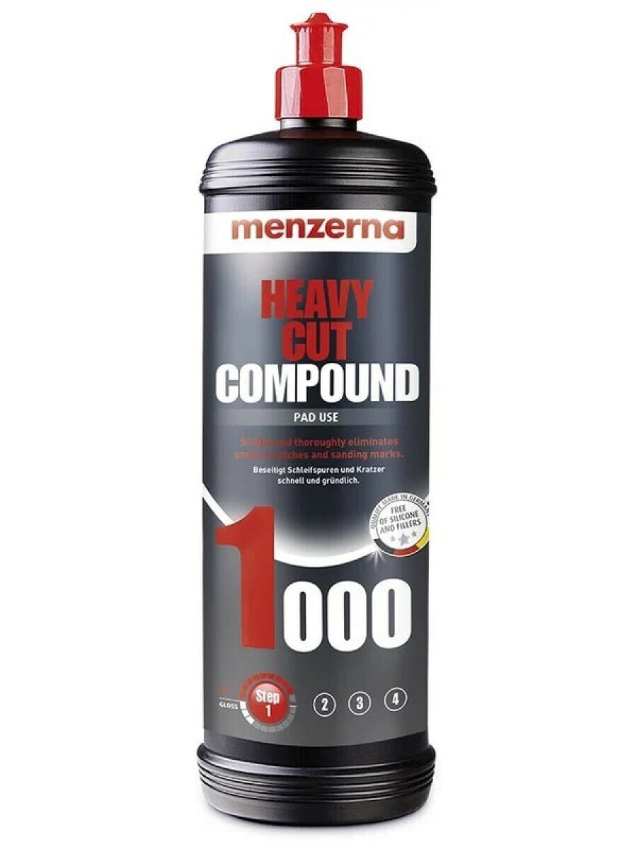 Menzerna Heavy Cut Compound 1000 - высокоабразивная полировальная паста 1л